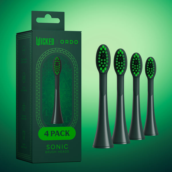 Ordo Sonic Brush Heads - Wicked Elphaba Thropp - Sonic Lite - 4 Pack – Ordo Australia