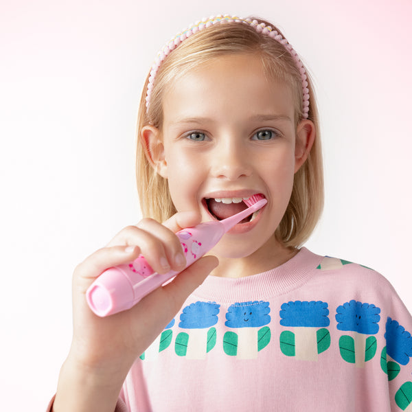 Ordo Sonic Kids Battery Toothbrush and Brush Head Bundle - Squishmallo ...