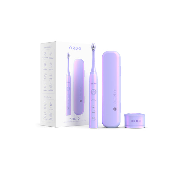 Ordo Sonic+ Electric Toothbrush & Charging Travel Case - Pearl Violet ...