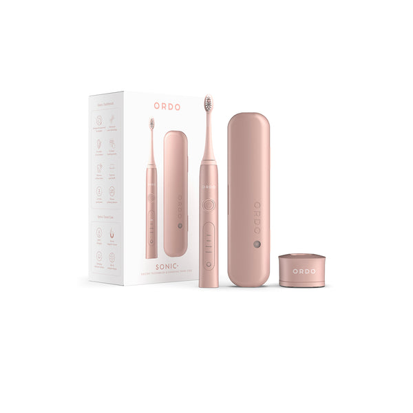 Ordo Sonic+ Electric Toothbrush & Charging Travel Case - Rose Gold ...